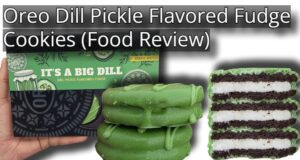 Oreo Dill Pickle Flavored Fudge Cookies (Food Review) - Ryry Janssen
