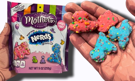 Mother's X NERDS Sweet & Tangy Frosted Cookies (Food Review) - Ryry Janssen